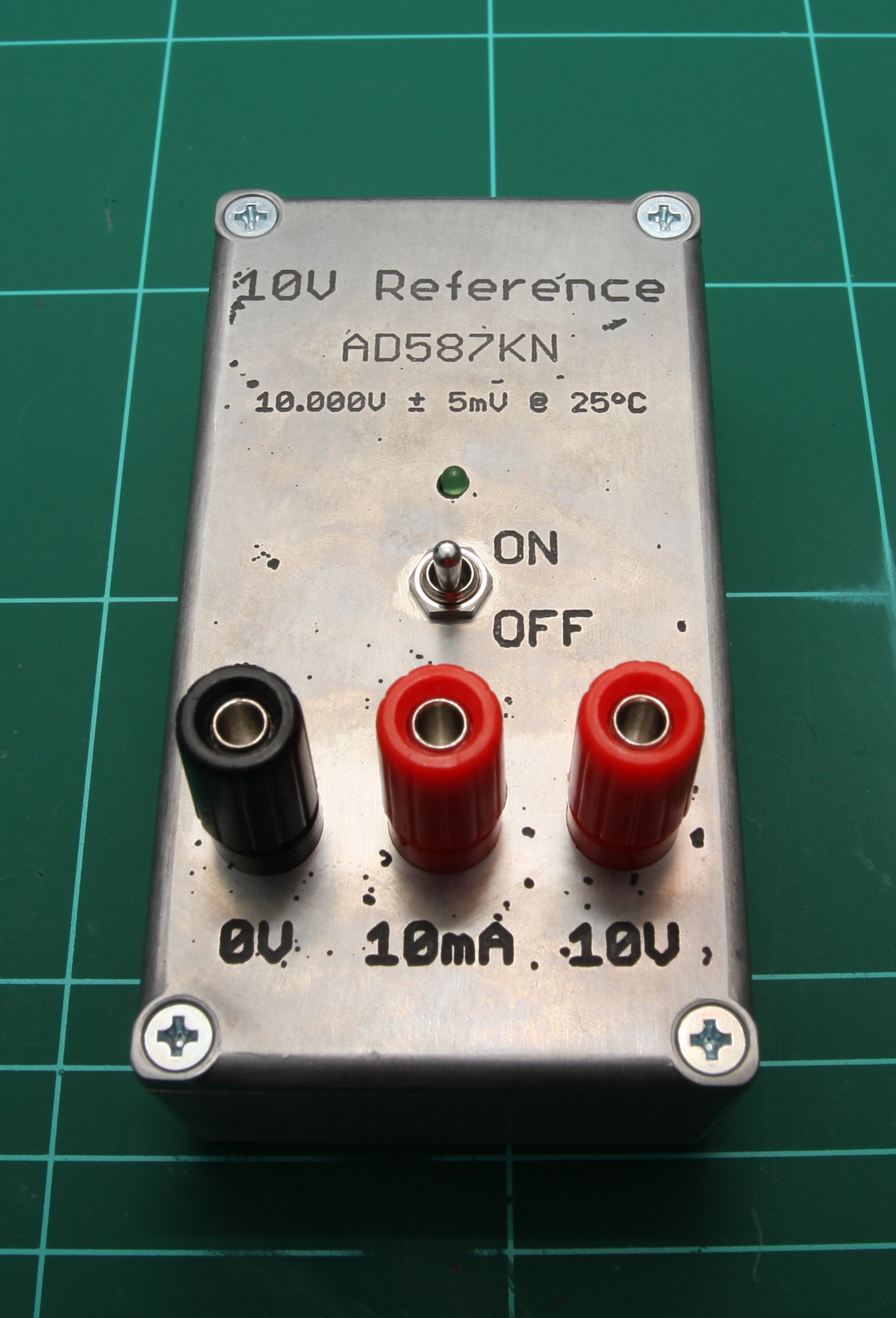 AD587 Battery Powered 10V Reference Tutorial – SteelCity Electronics